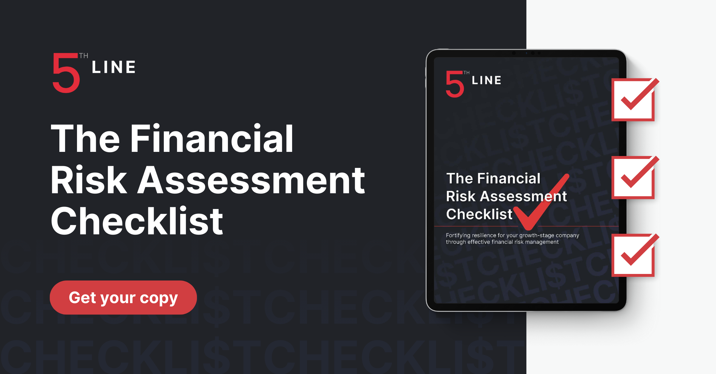 The Financial Risk Assessment Checklist